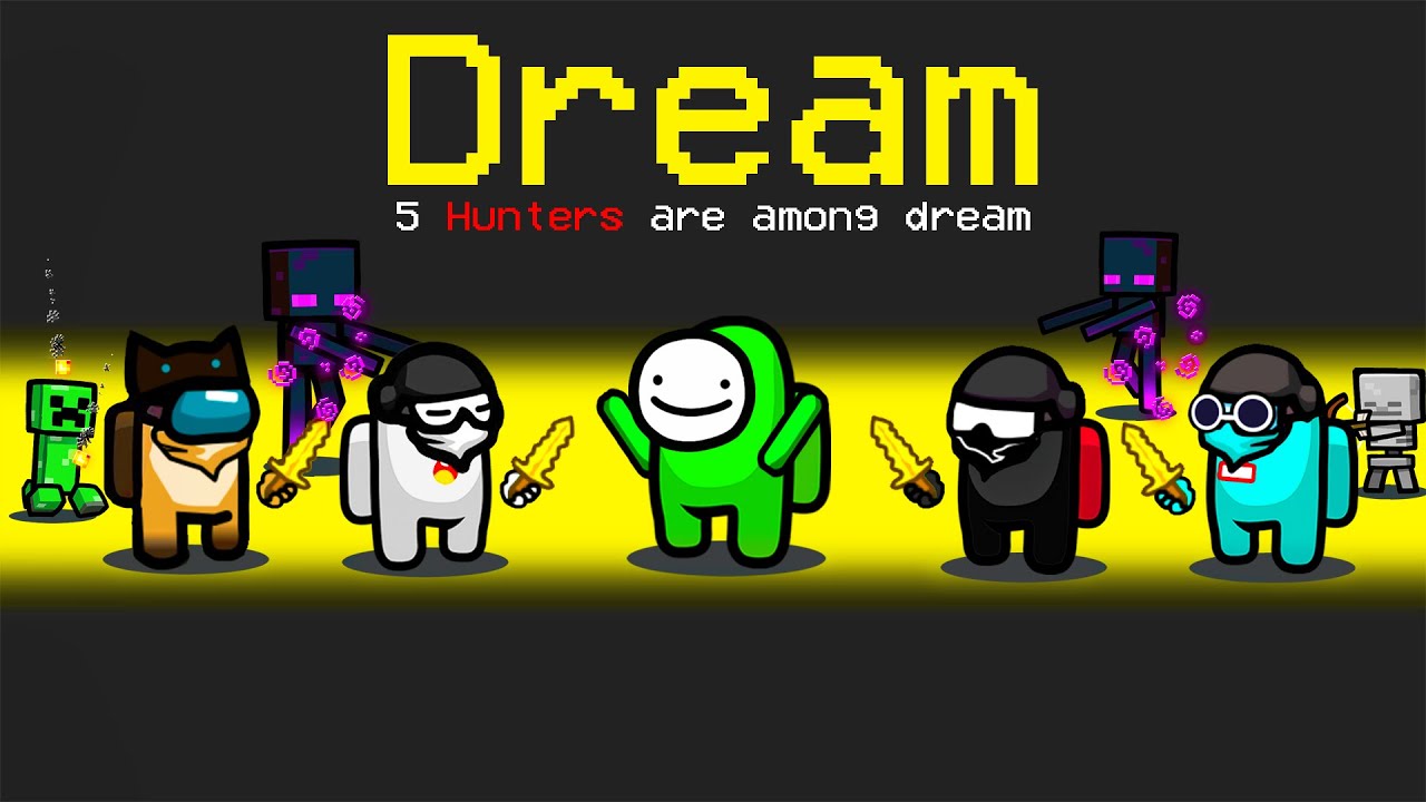 *NEW* DREAM SPEEDRUNNER ROLE in AMONG US - YouTube