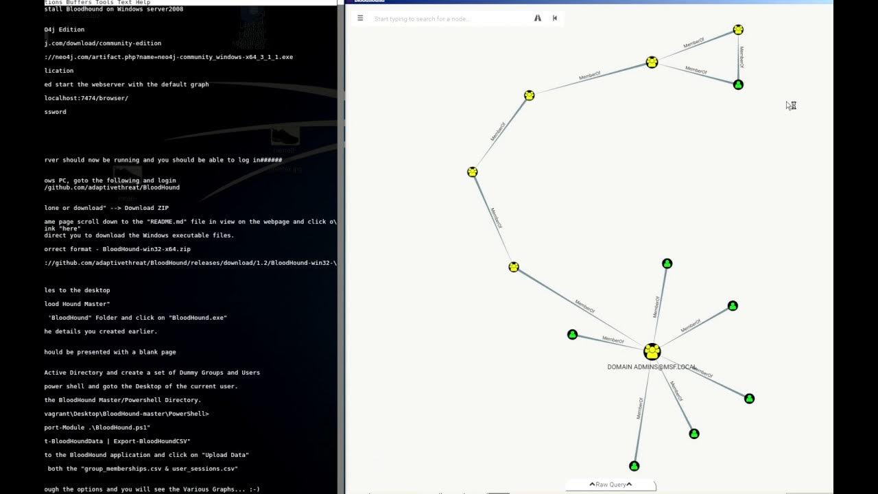 Installing BloodHound on Windows Server Tutorial - YouTube