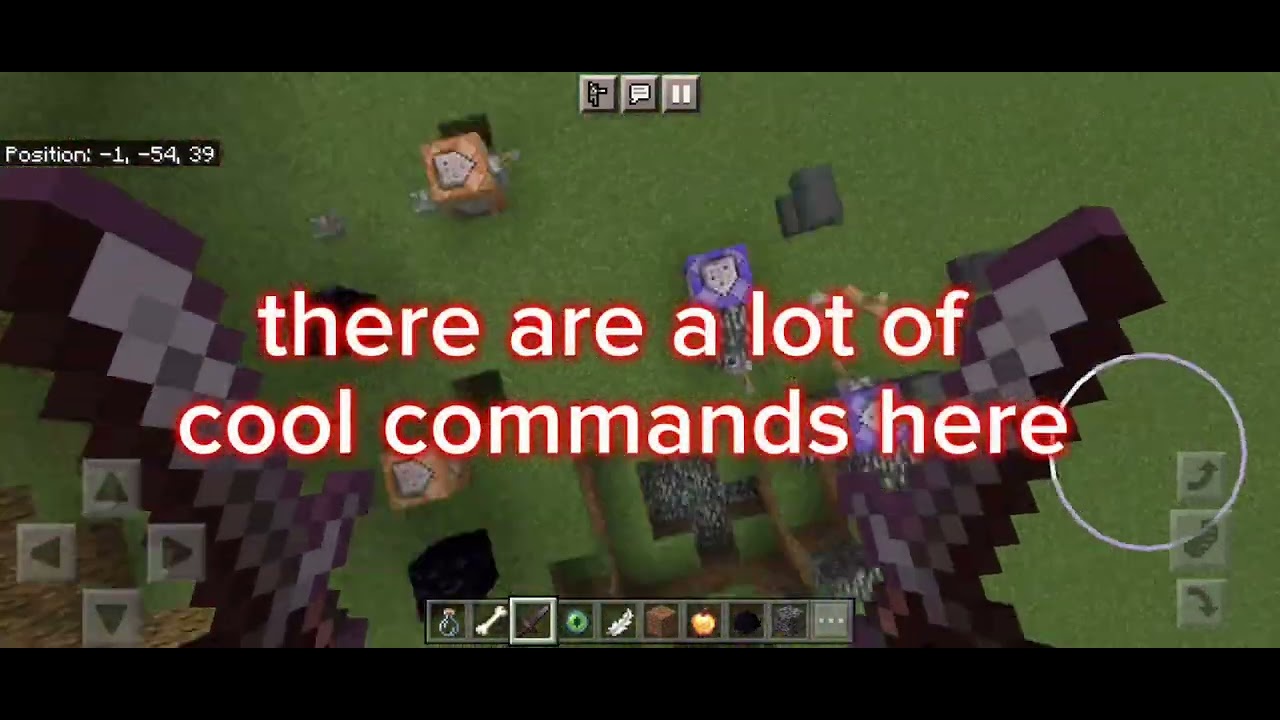 Command tutorial (bedrock edition) - YouTube