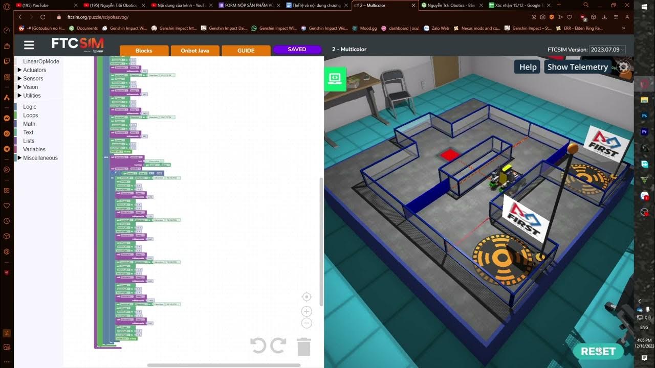 Nguyễn Trãi Obotics - FTC Sensor - Multicolor - YouTube