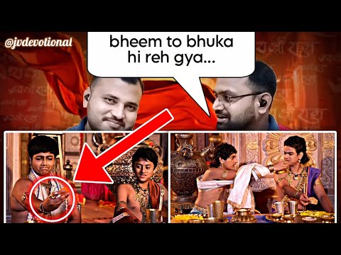 Mahabharat Episode 35 Part 1 | Reaction | Yudhishthir Solved the problem of having meal !!