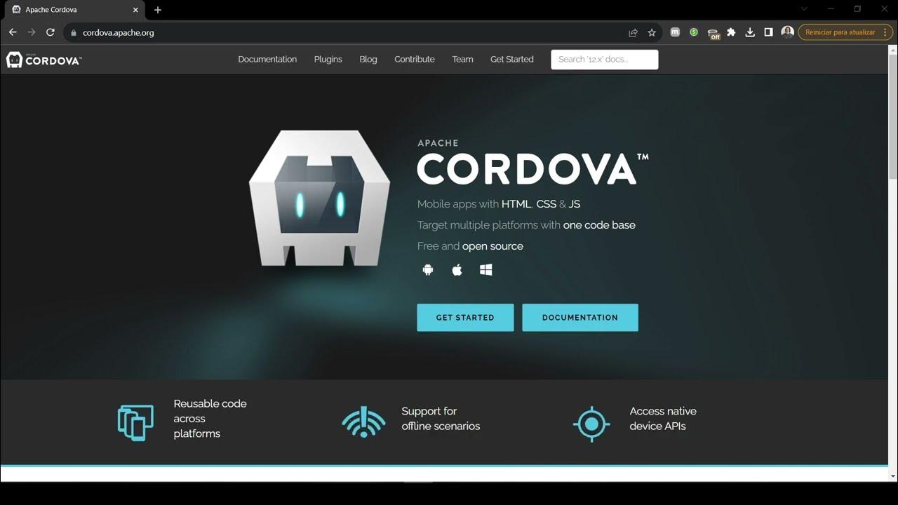 Criando um aplicativo Desktop utilizando um WebApp (HTML, CSS e JS) com Apache Cordova - YouTube