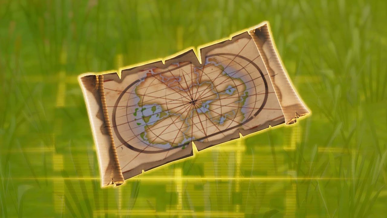 Collect treasure using Drake's Map Fortnite - YouTube