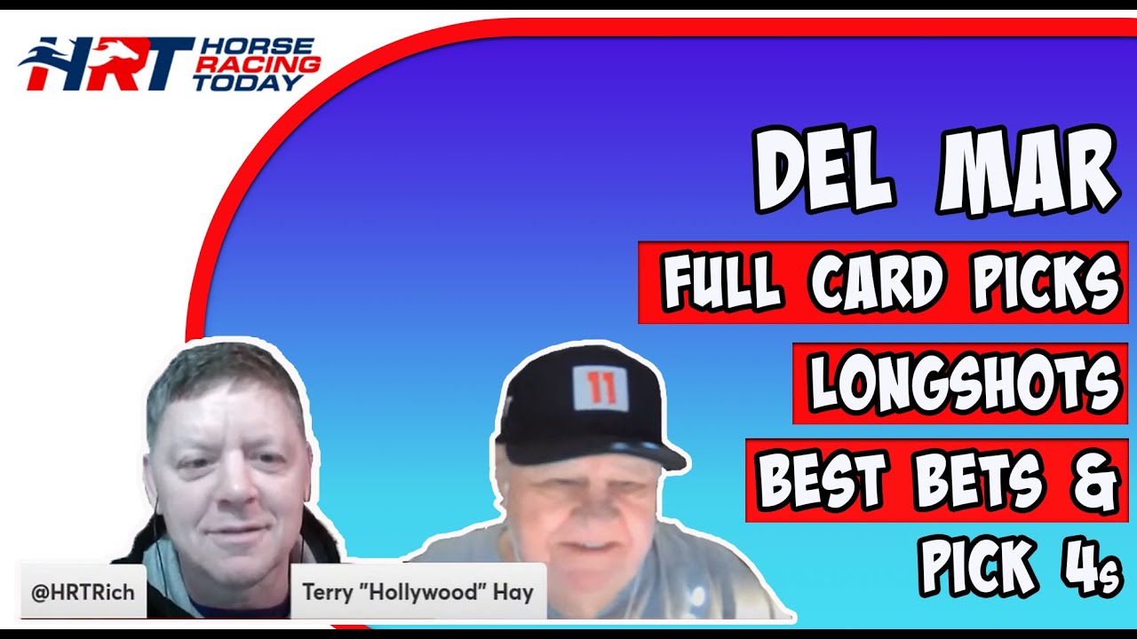 Horse Racing Today – Del Mar Picks – Thursday, August 4, 2022 - YouTube
