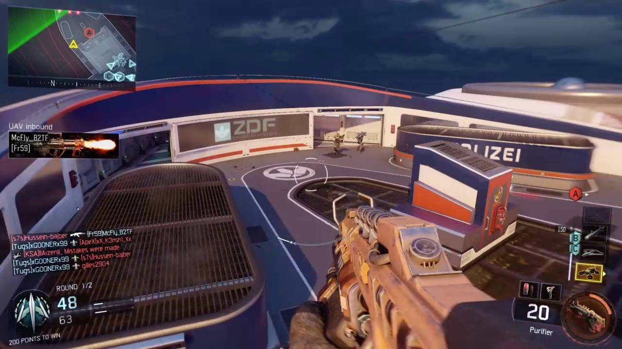 Call of Duty: Black Ops 3 Nice Clip w/ R70 Ajax + 5 Man On Screen - YouTube