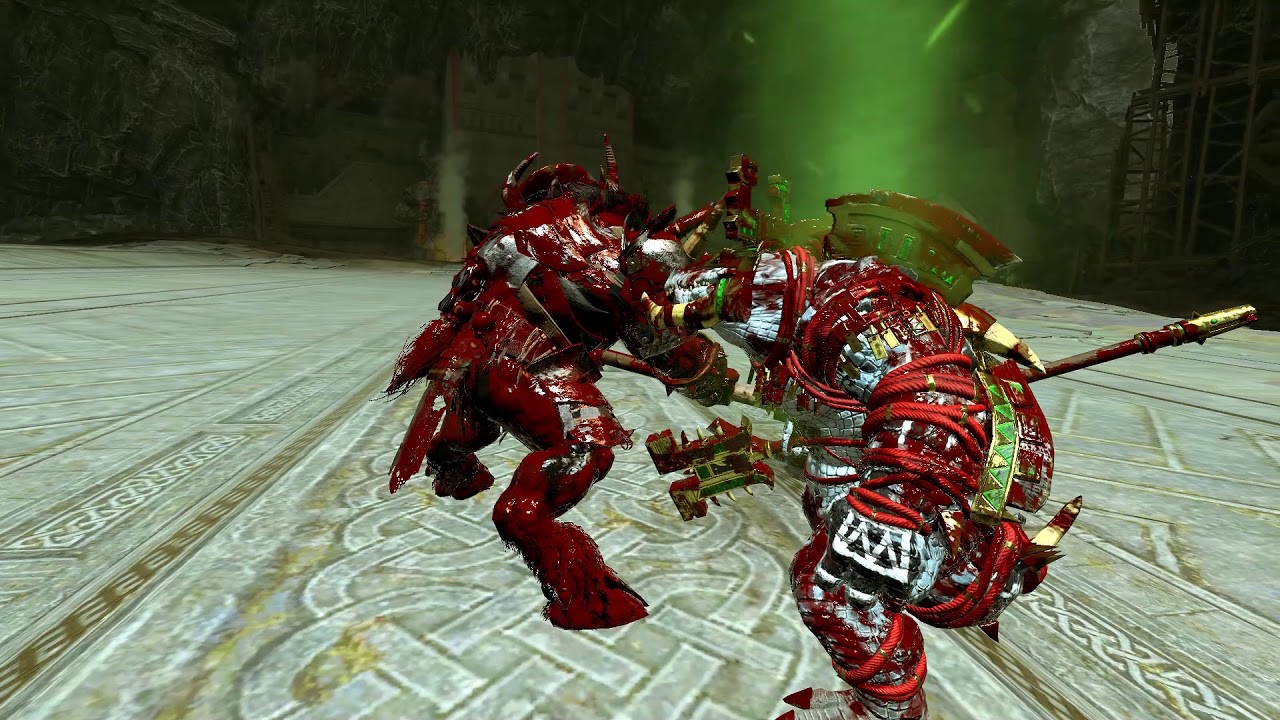 Doombull VS Kroxigor Ancient | Total War: Warhammer 2 - YouTube