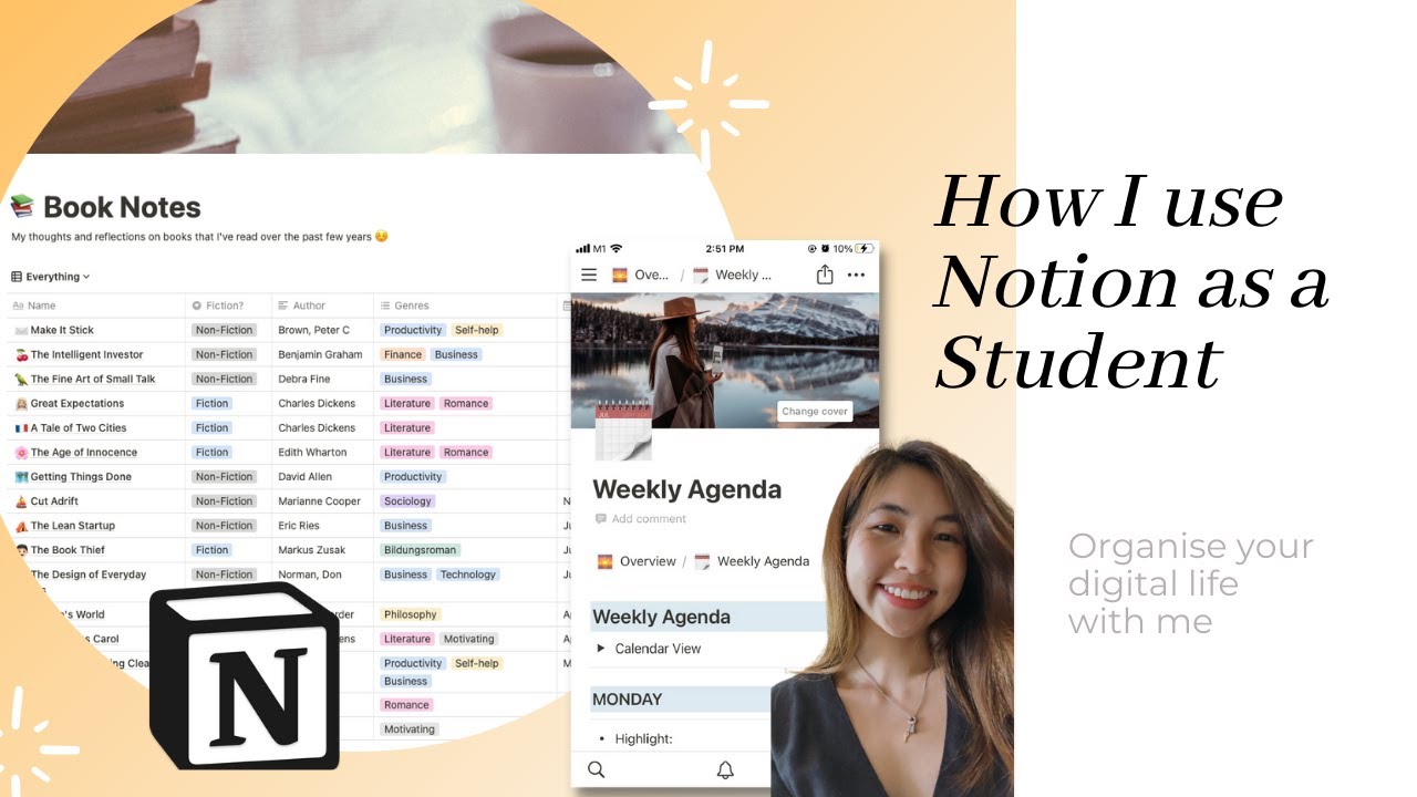 Notion Tutorial for Undergraduates | Study Notes, Book Notes ...
