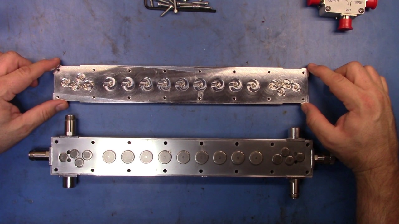 HP 778D Dual Directional Coupler - Tear Down - YouTube