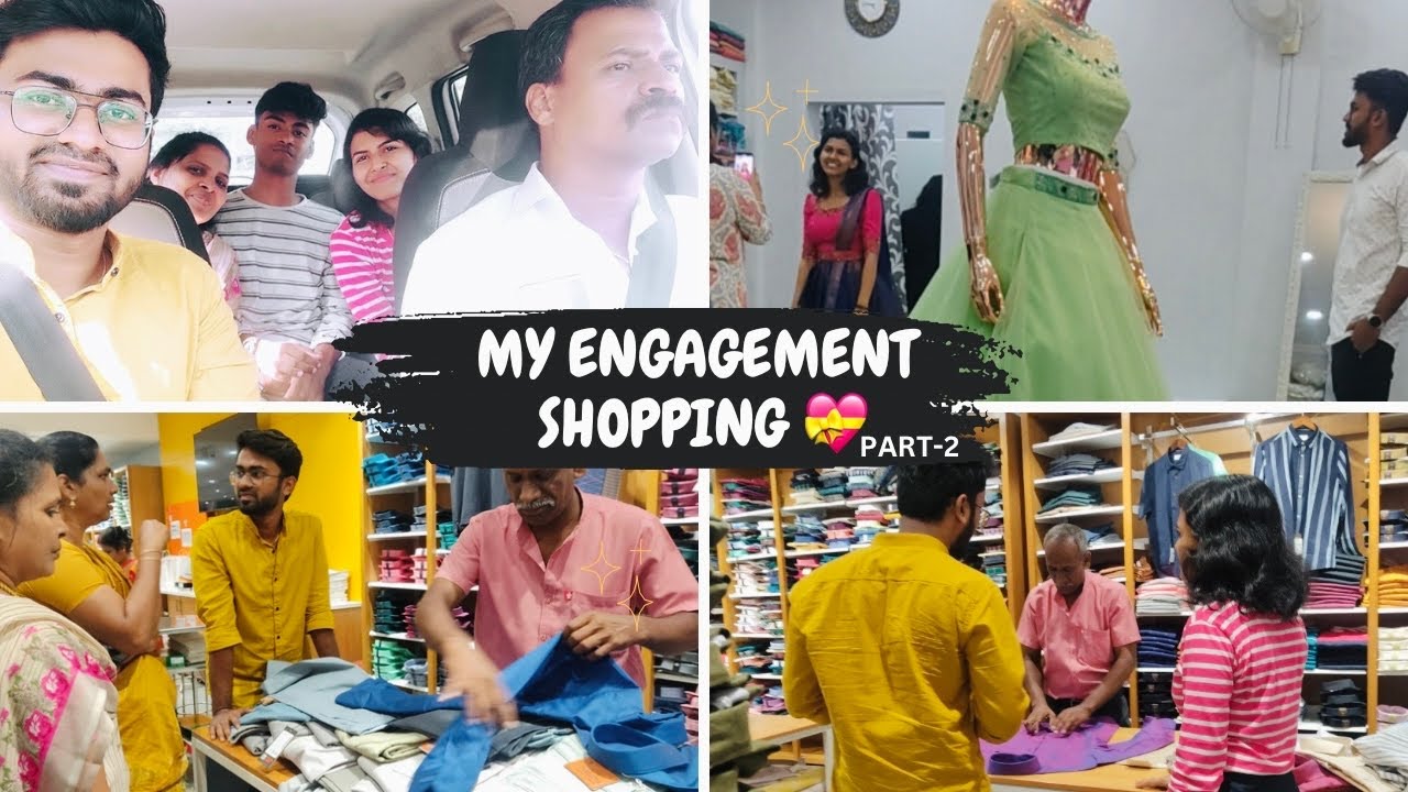 Engagement Shopping with My Family🥰Shop & Price details #shopping # ...