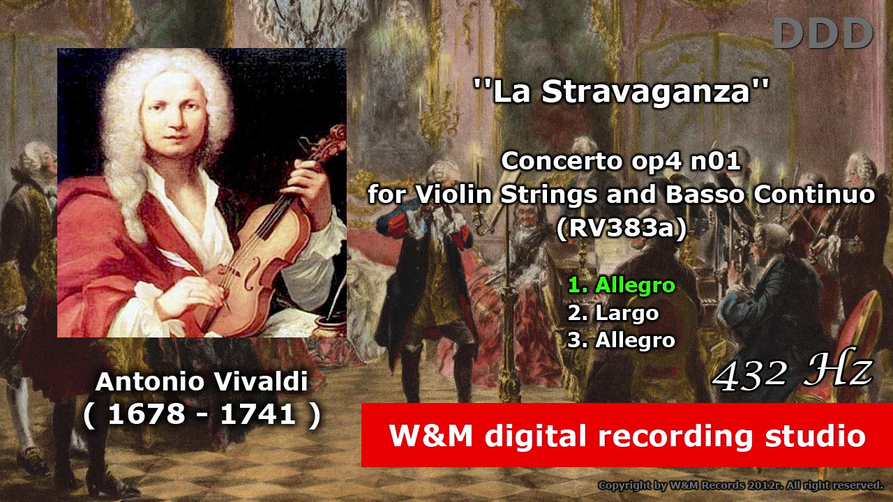 Antonio Vivaldi - Concerto (Op. 4 No. 1) for Violin and Basso Continuo ...