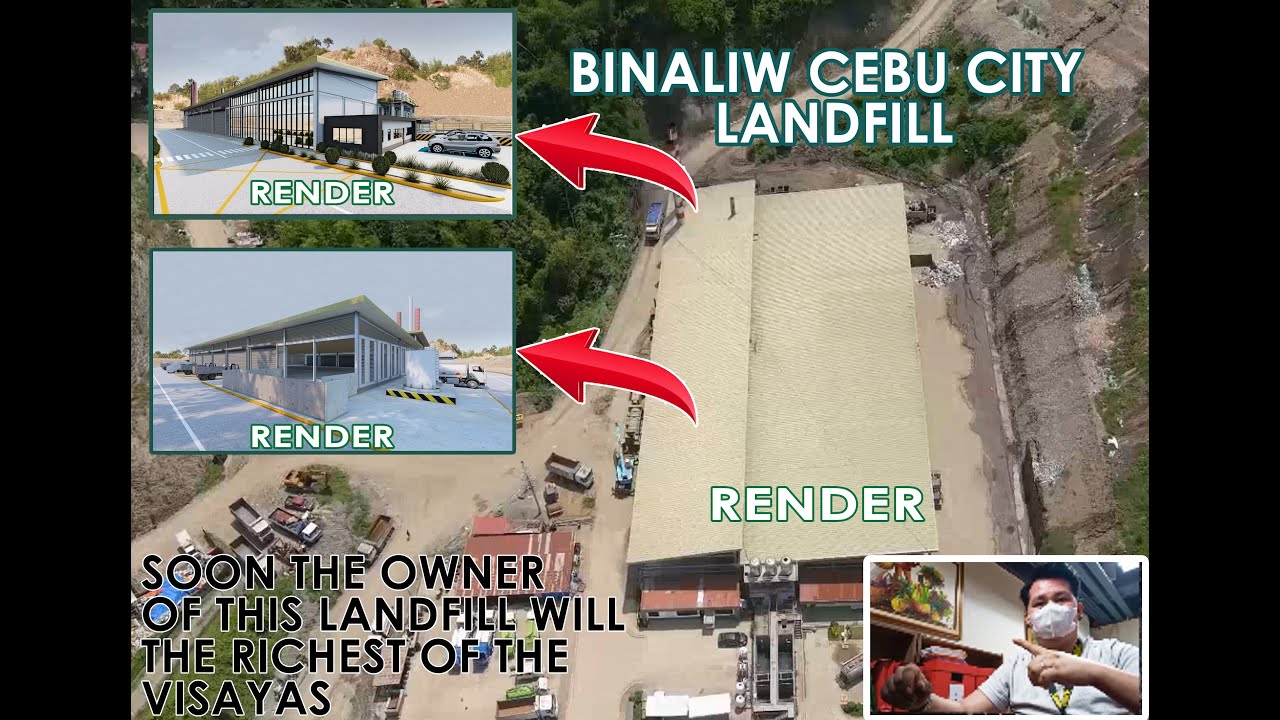 BINALIW CEBU CITY LANDFILL (1080-1920 DRONE CAMERA VIDEOS CAPTURED ...