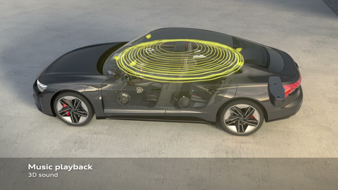 Animation: Audi RS e-tron GT – Infotainment and operating concept - YouTube