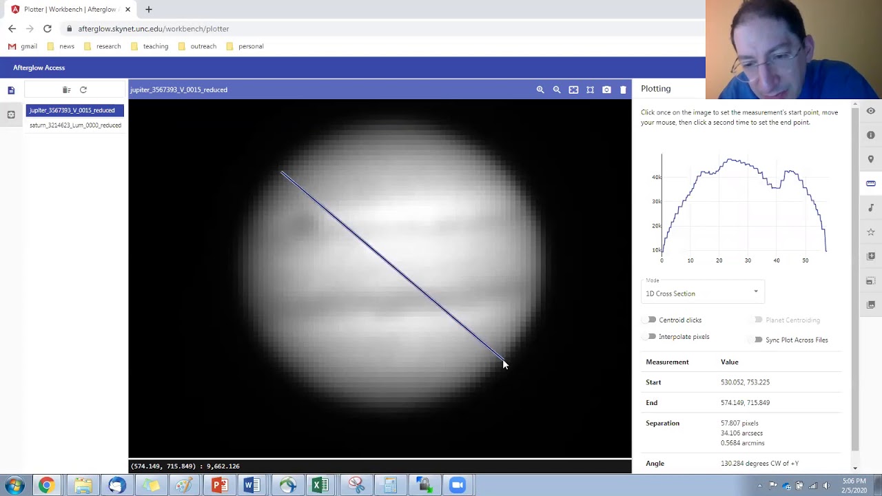 How to Measure Angular Diameters of Planets with Afterglow - YouTube