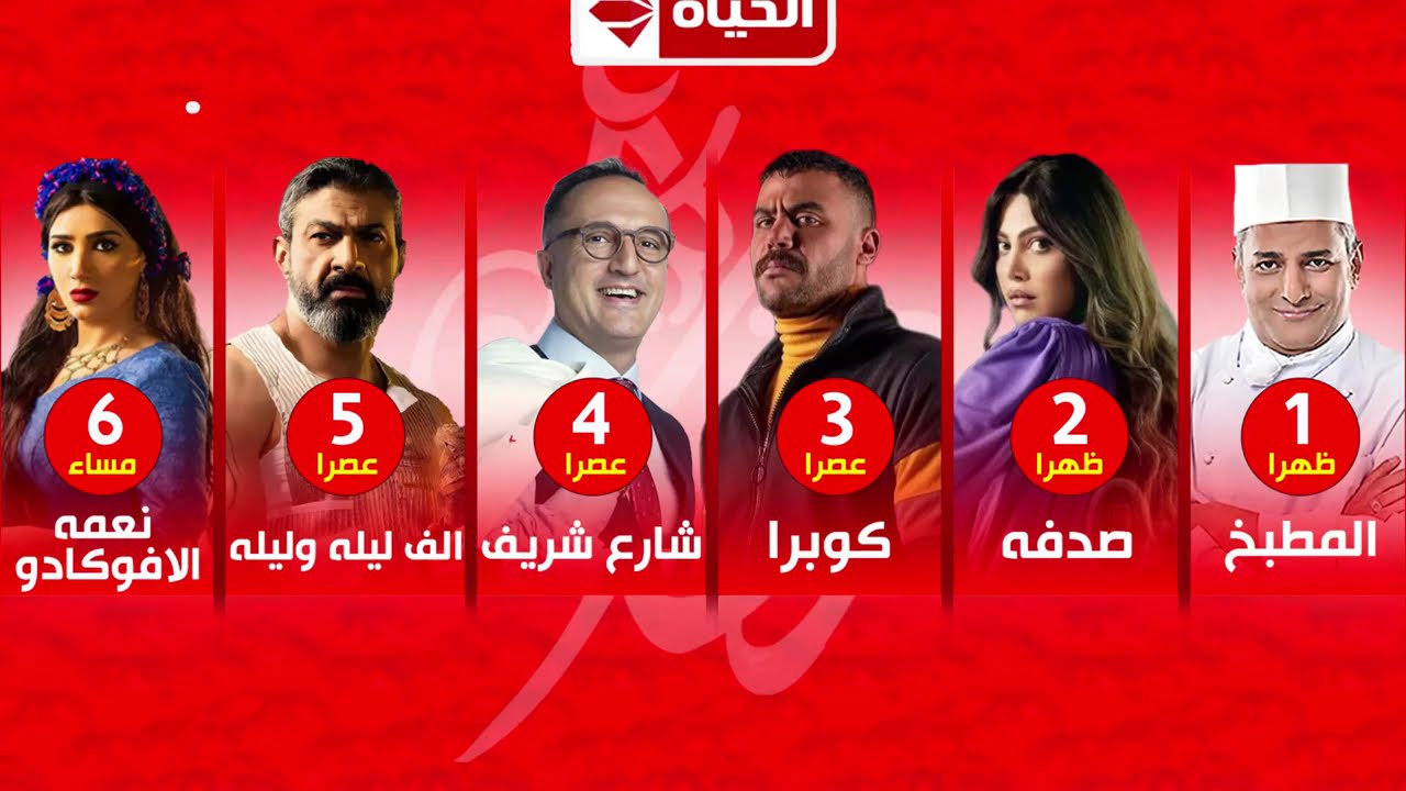 رسميا مواعيد عرض واعاده جميع مسلسلات رمضان 2024 علي كل القنوات الفضائية