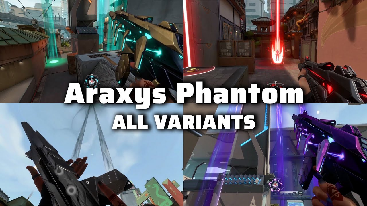 Araxys Phantom | All Variants | Araxys 2.0 - YouTube