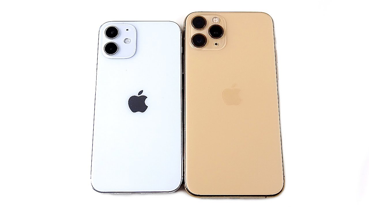 IPhone 12 Mini Size Vs IPhone 11 Pro YouTube