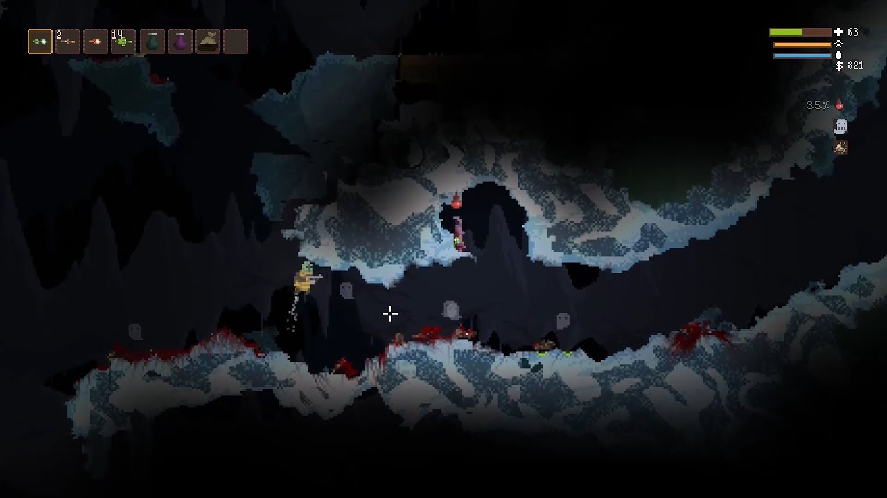 Noita #4 - Mournful Ghost - YouTube