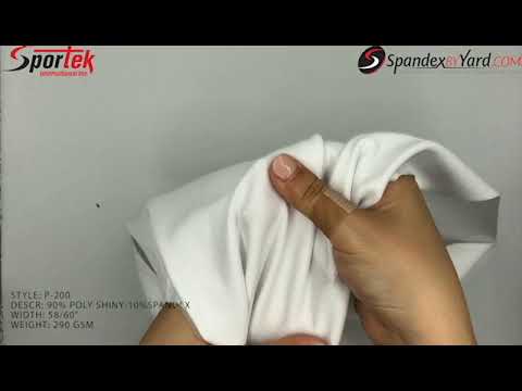 P-200 Poly Spandex Tricot Shiny