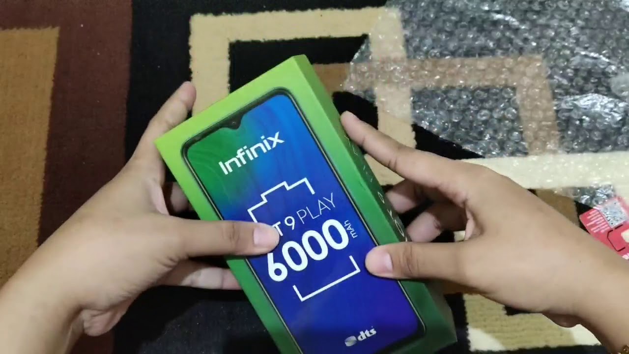 UNBOXING - INFINIX HOT 9 PLAY ,battery nya 6000 mAH - YouTube