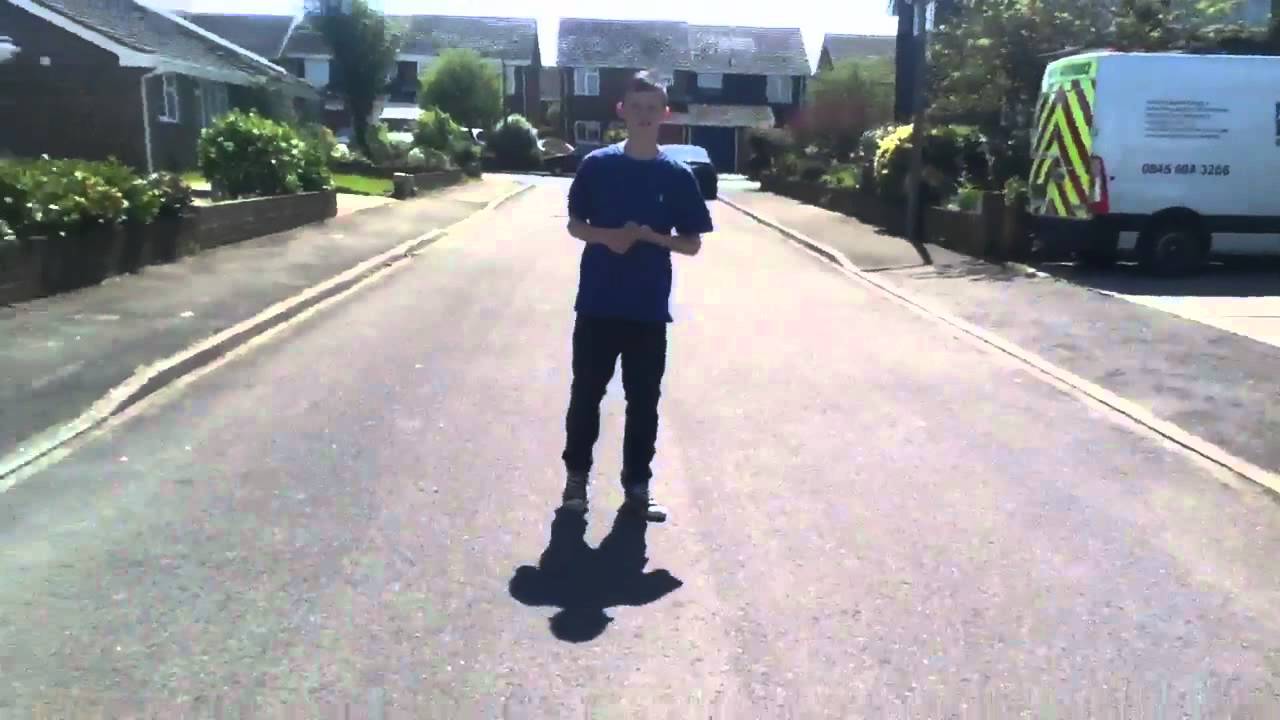 Kid almost gets hit by car - YouTube