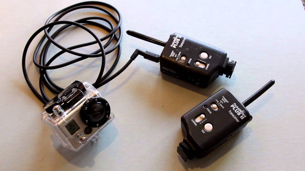 Control your GoPro HD Hero 1 or 2 with Pocket Wizard Remotes - YouTube