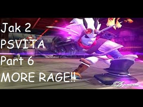 Jak and Daxter The Collection Psvita Jak 2 Part 6 RAGING HARD! - YouTube