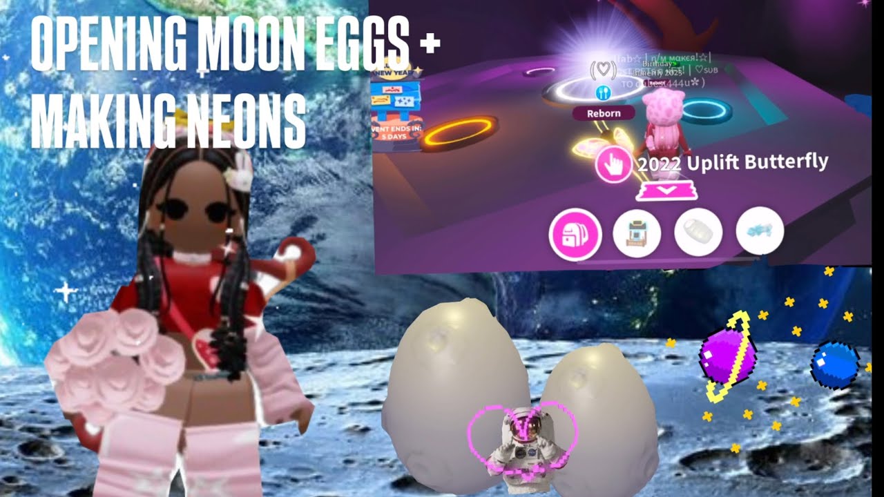 OPEN MOON EGGS WITH ME + MAKING NEONS🥹🤩😆 🎀 - YouTube