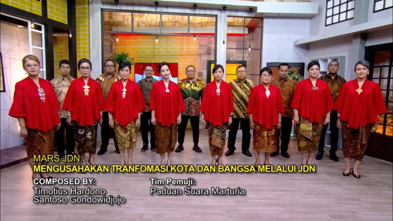 Mengusahakan Tranformasi melalui JDN @ MARS JDN,Compose by : Timotius Hardono & Santoso ...