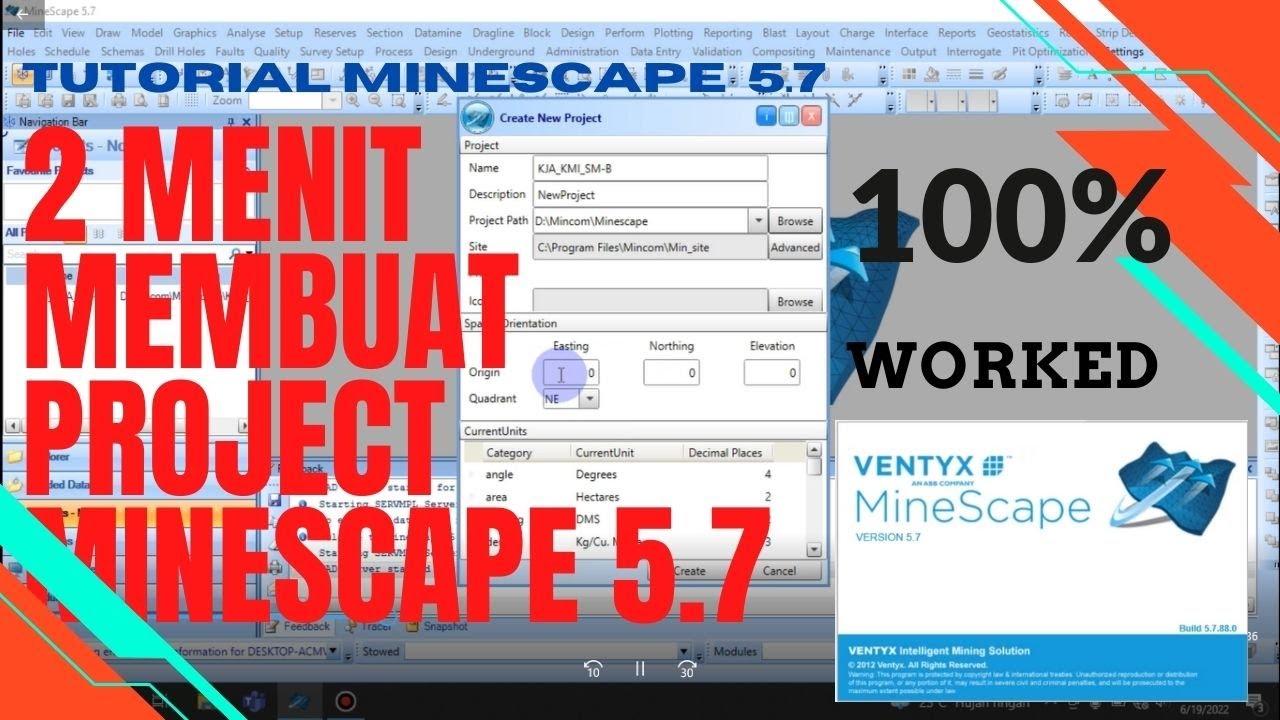 TUTORIAL | CARA MEMBUAT PROJECT MINESCAPE 5.7 - YouTube
