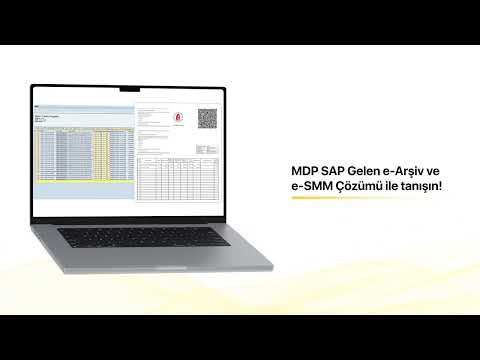 Adınıza Düzenlenen e-Arşiv Faturaları SAP'de, PDF Olarak Görüntüleyin. | SAP Gelen e-Arşiv Fatura