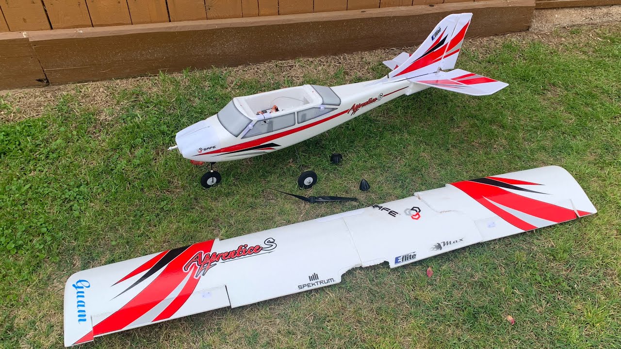 E-flite Apprentice S 15e RIP🙏🙏🙏 - YouTube