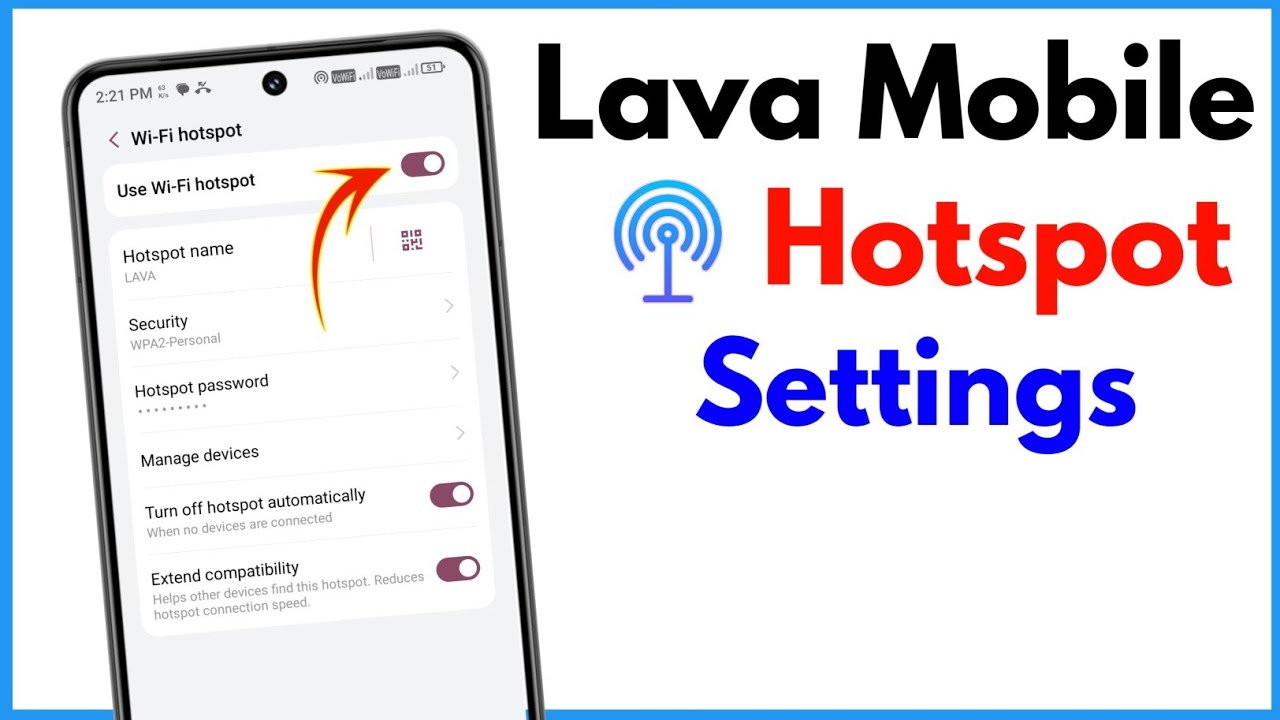 Lava Phone Hotspot Setting | Lava Mobile Hotspot Setting - YouTube