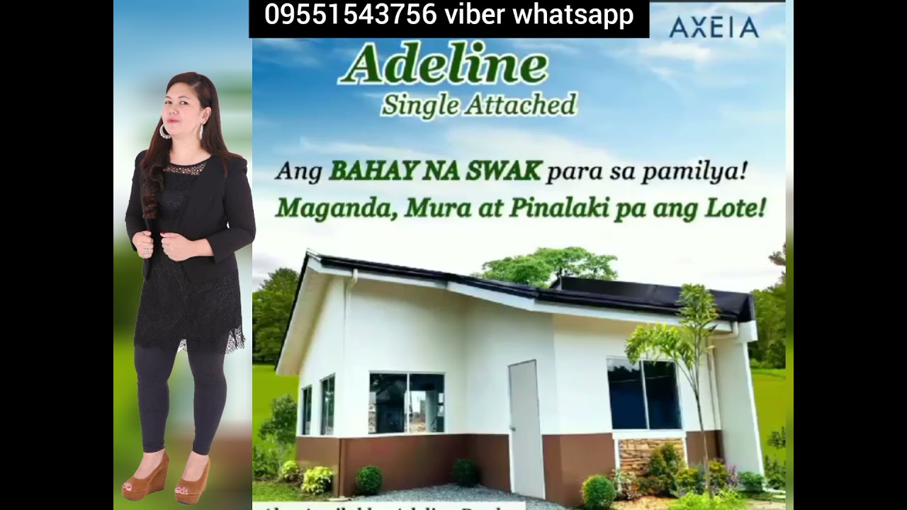 ADELINE SINGLE ATTACHED TRECE MARTIRES CAVITE #AXEIA - YouTube