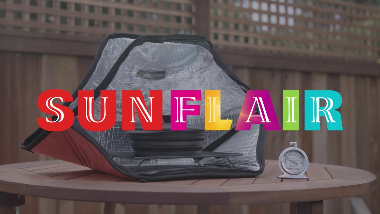 Sunflair® Solar Oven - YouTube