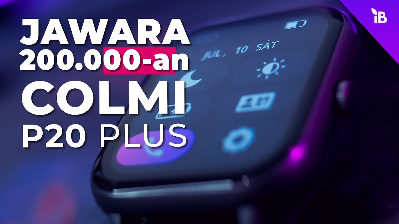 Apple Watch Cuma 200 Ribuan ?? COLMI P20 Plus ! - YouTube
