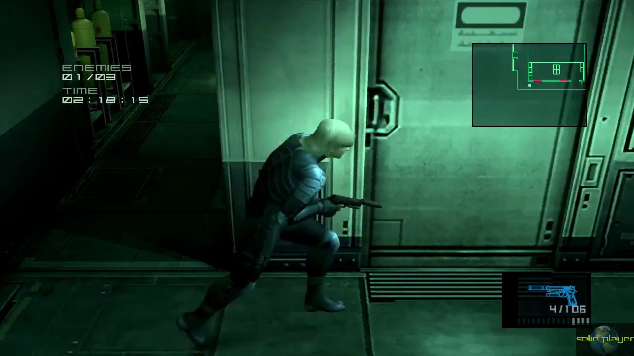 MGS-2 Raiden - VR Mission: Elimination 1st Place Rank - YouTube