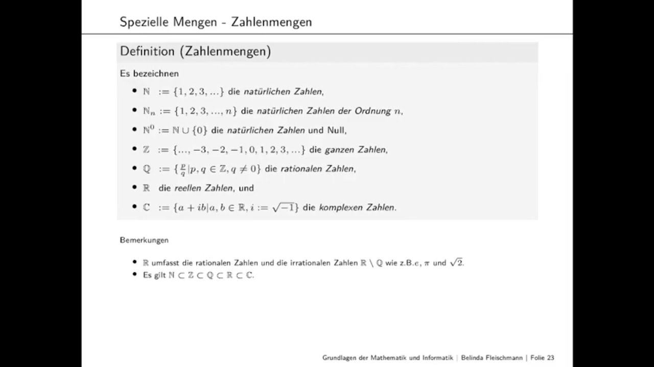 (1) Mengen - YouTube
