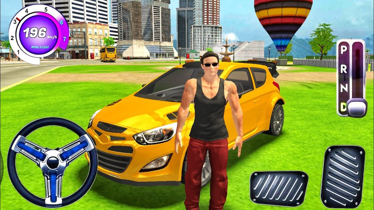 New Car Simulator 3D Game Games Go To Town 6 | Best Car Driving For ...