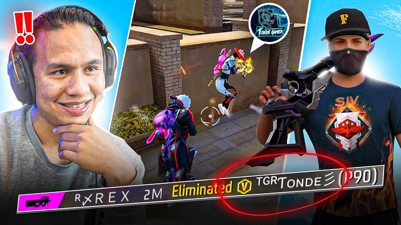 Real Tonde Gamer In My Game 😮 Top 1 Grandmaster Lobby -Garena Free Fire ...