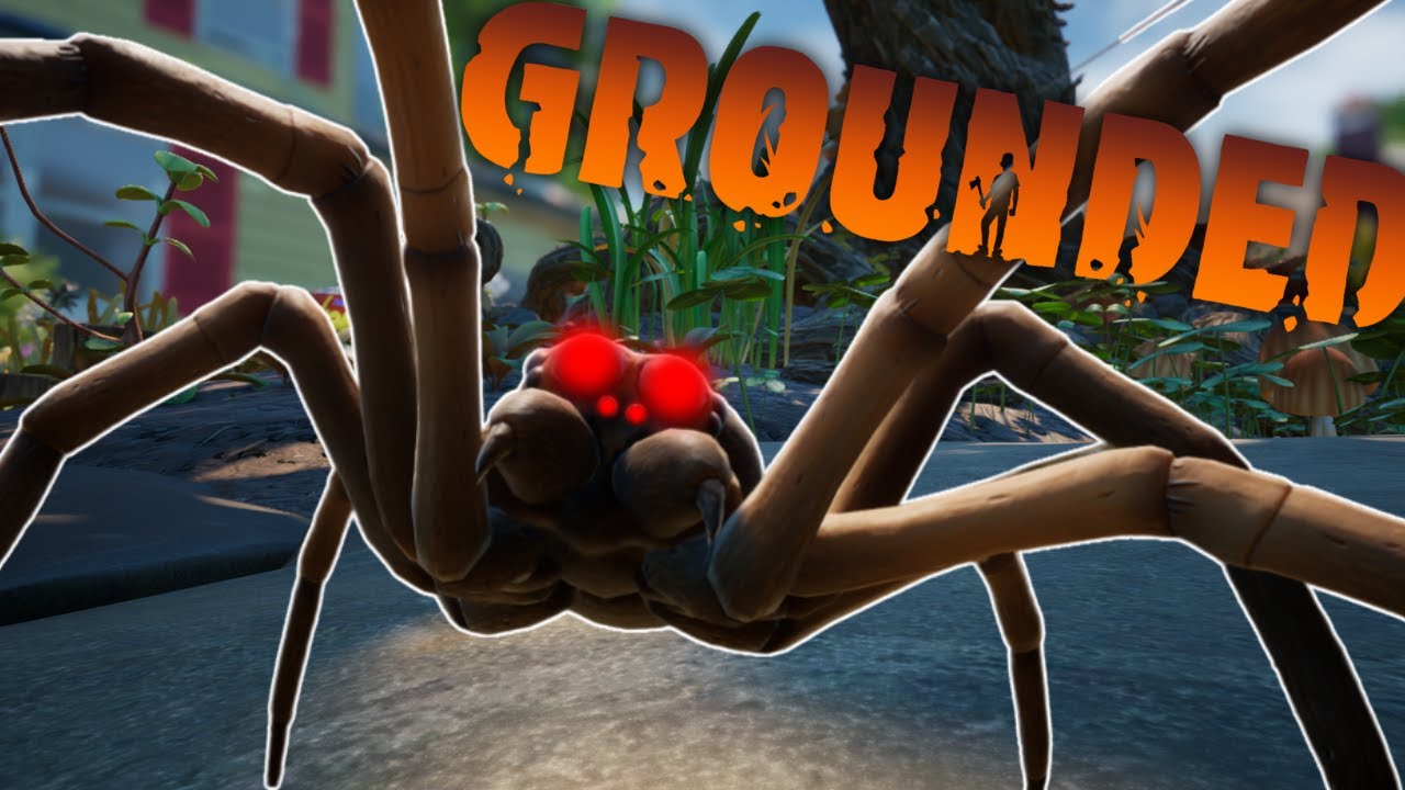 Night Time Spider Attacks!! - Grounded - YouTube