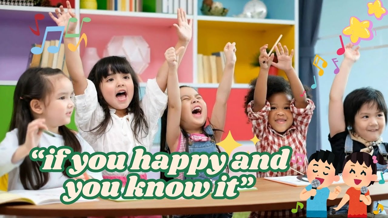 If You Happy And You Know It | Kids Song | Nursery Rhyme | Montessori ...