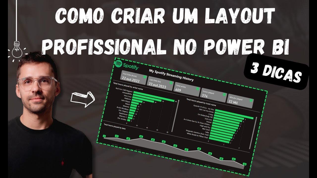 Como Criar Um Layout Profissional No Power Bi 3 Dicas Youtube