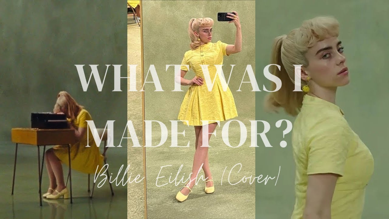 What was I made for? - Billie Eilish (cover) - YouTube