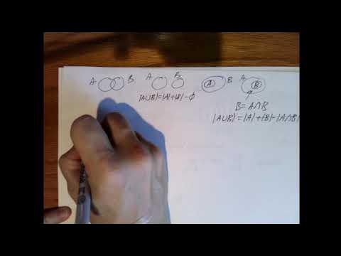 Discrete Structures: Combinatorics -- Principle of Inclusion and Exclusion - YouTube