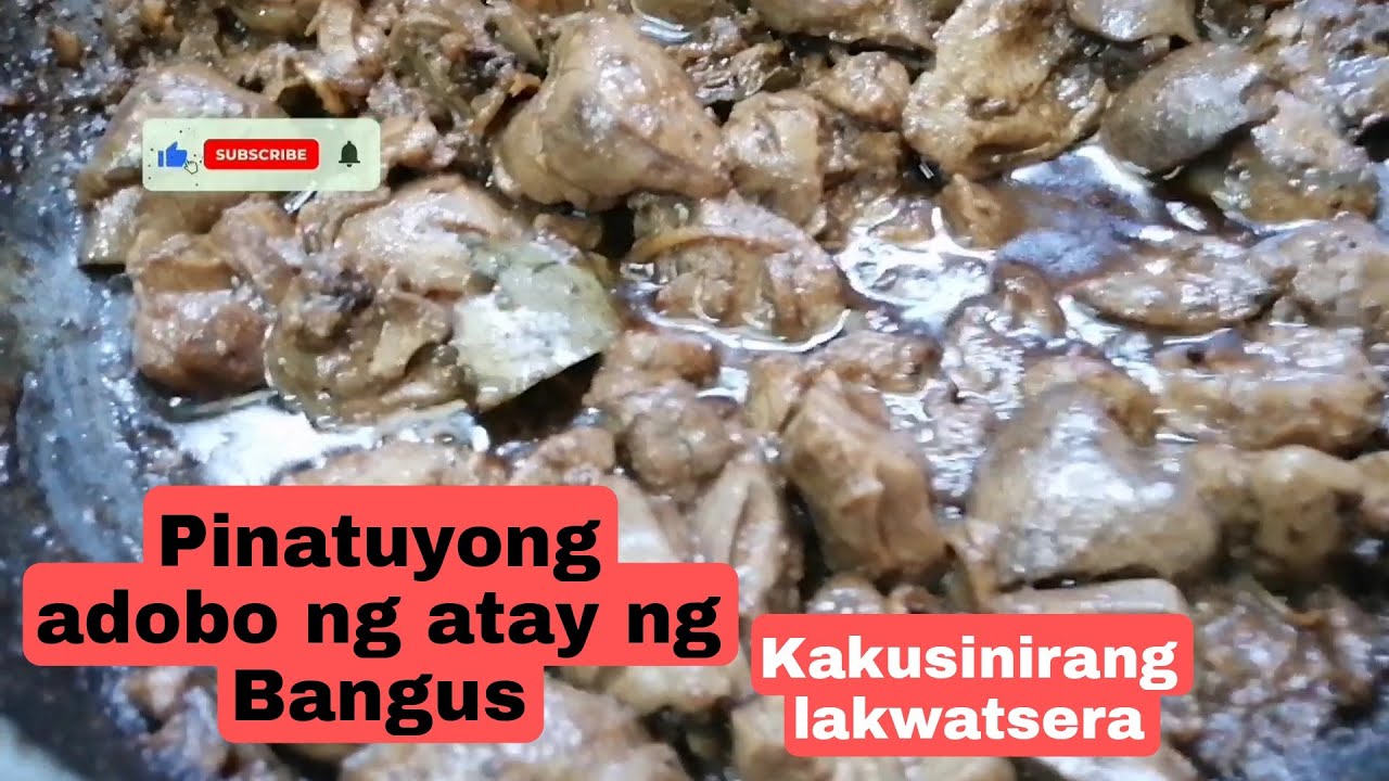 Pinatuyong adobo ng atay ng Bangus by Kakusinirang lakwatsera own ...