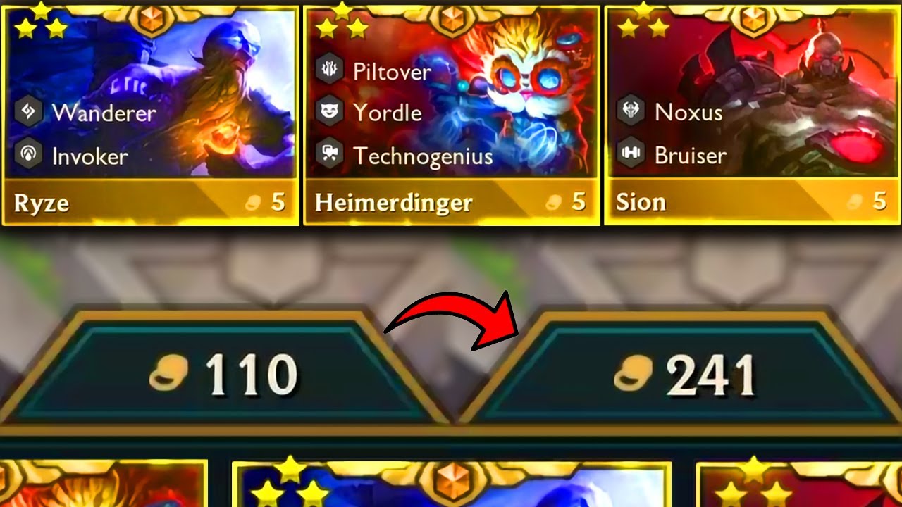 GAME-BREAKING STRAT! 100 GOLD PER ROUND ⭐⭐⭐ | TFT Set 9 - YouTube