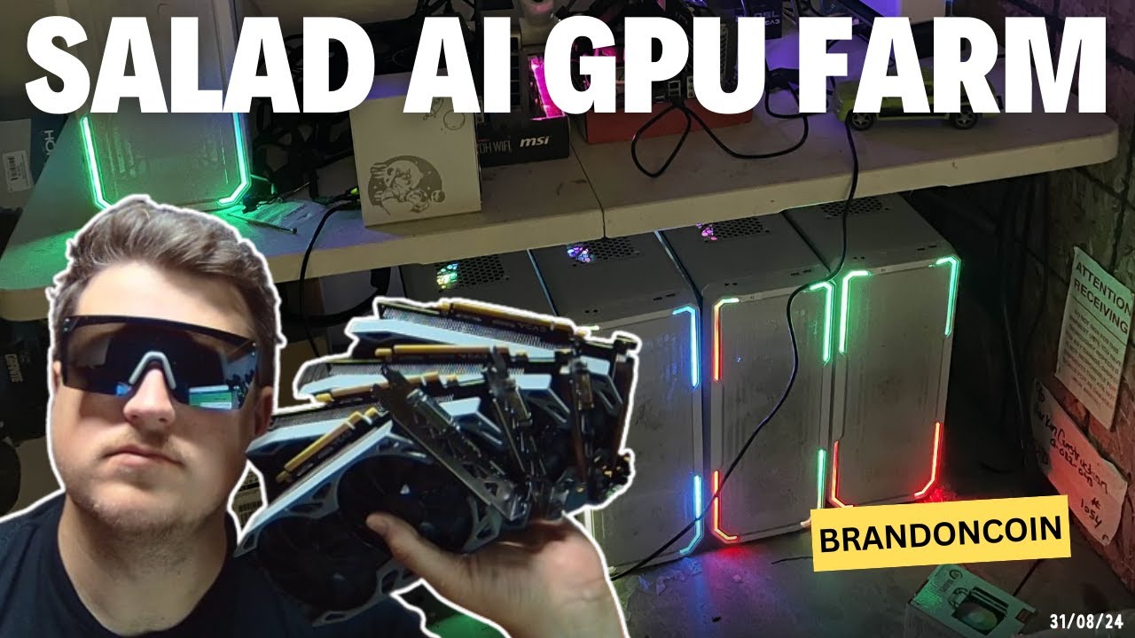 Renting GPUs not Mining SALAD Farm Update - YouTube