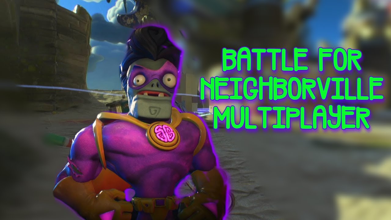 First Time Playing Battle For Neighborville Multiplayer... - YouTube
