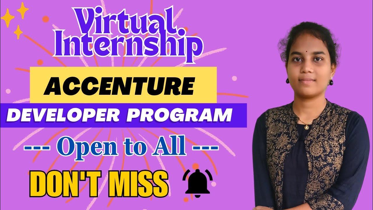 Accenture Developer Program || Certification Program for Everyone || - YouTube