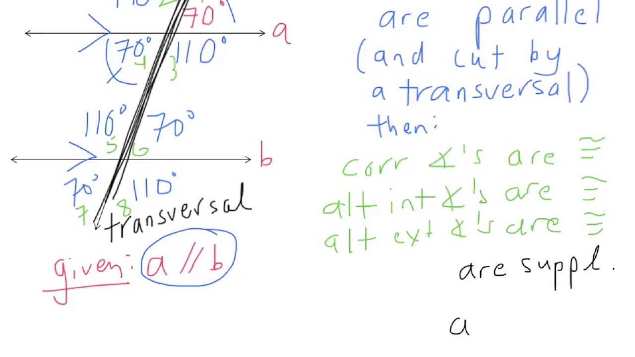 If Two Lines are Parallel Final - YouTube